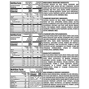 Gerber Snacks for Baby Variety Pack, Yogurt Melts, Puffs and Lil Crunchies (Set of 9)