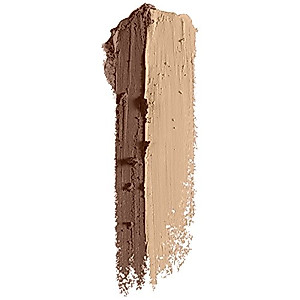 Maybelline New York Makeup Facestudio Master Contour V-Shape Duo Stick, Medium Shade Contour Stick, 0.24 oz