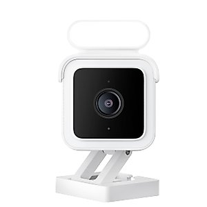 Wyze Cam Spotlight, Wyze Cam v3 Security Camera with Spotlight Kit, 1080p HD Security Camera with Two-Way Audio and Siren, IP65 Weatherproof, Compatible with Alexa and Google Assistant
