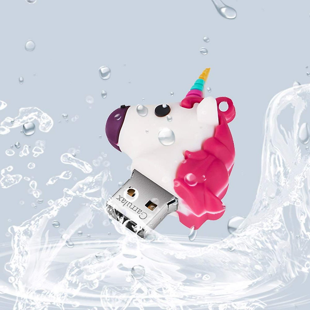 GARRULAX USB Flash Drive, 8GB / 16GB / 32GB / 64GB USB 2.0 Cute Novelty Waterproof USB Memory Stick Date Storage Pendrive Thumb Drives(64GB, Horse)