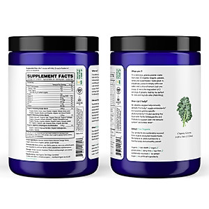 Ora Organic Greens Powder - Vegan, Gluten-Free, Organic Super Greens Drink for Energy and Detox | Antioxidants & Adaptogenic Herbs | 20+ Superfood Greens Blend - Citrus Flavor, 30 Servings