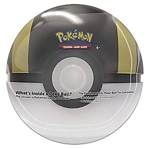 Pokemon 2020 Spring Poke Ball Tin- Ultraball, Gold