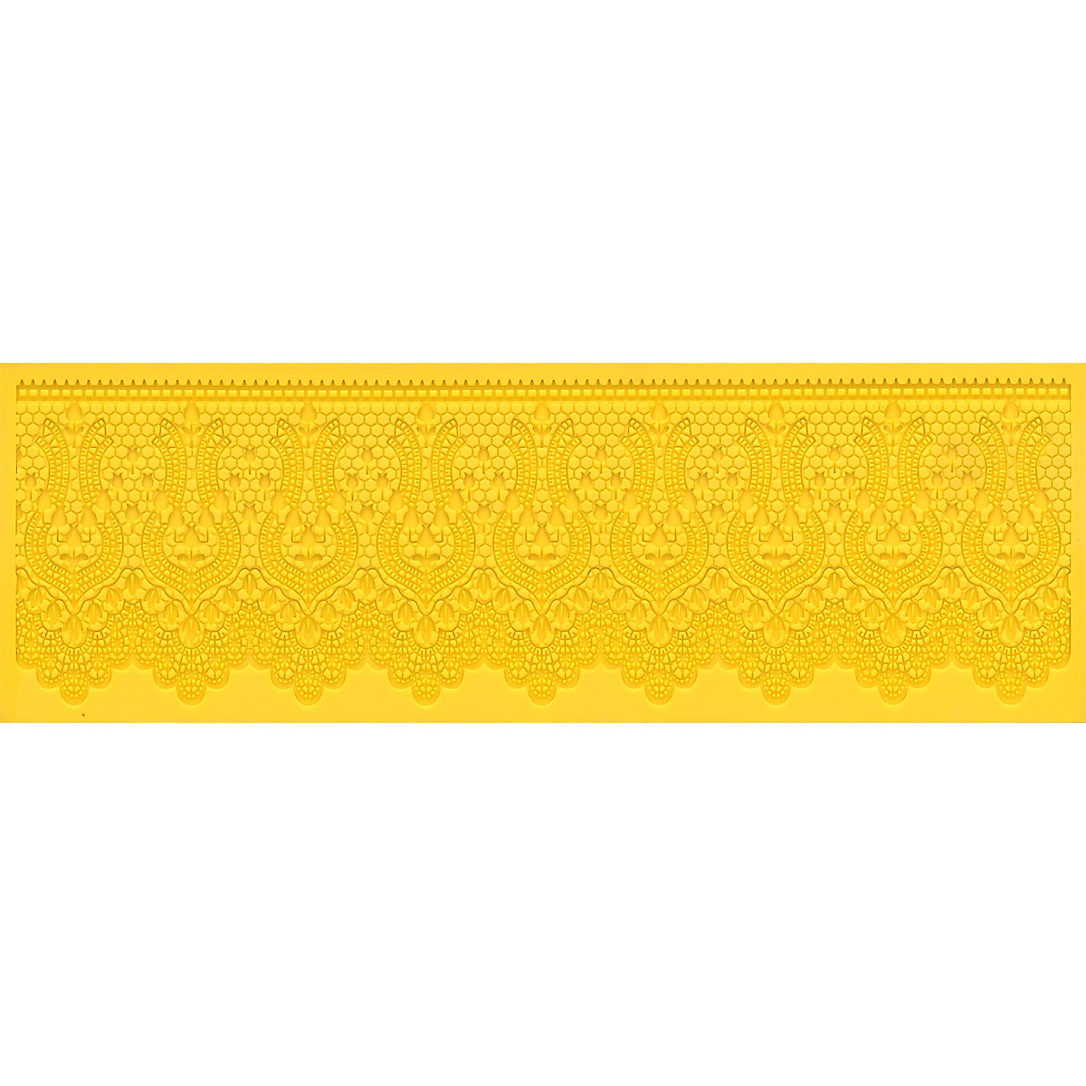 Global Sugar Art Indian Mehndi Silicone Lace Mat by Chef Alan Tetreault