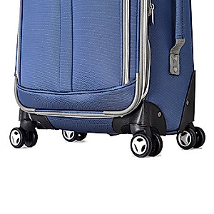 Olympia U.S.A. Tuscany 21" Expandable Carry-on Spinner, Blue