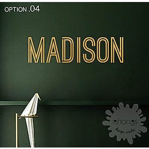 Custom Name wall Decal/Best selling items/Girls name sticker/Personalized Wall Decal/Nursery Baby Name Decal/kids name sticker/Gift/Made in USA