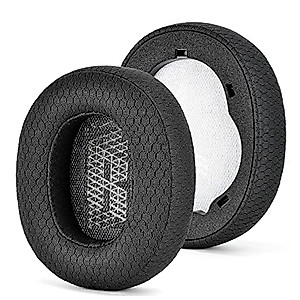 Live 650 BTNC E65BTNC Ear Cushion, Replacement Ear Pads Compatible with JBL E65 E65BTNC / Duet NC / Live 650BTNC Live 660 BTNC Headphones (650 Fabric Mesh)
