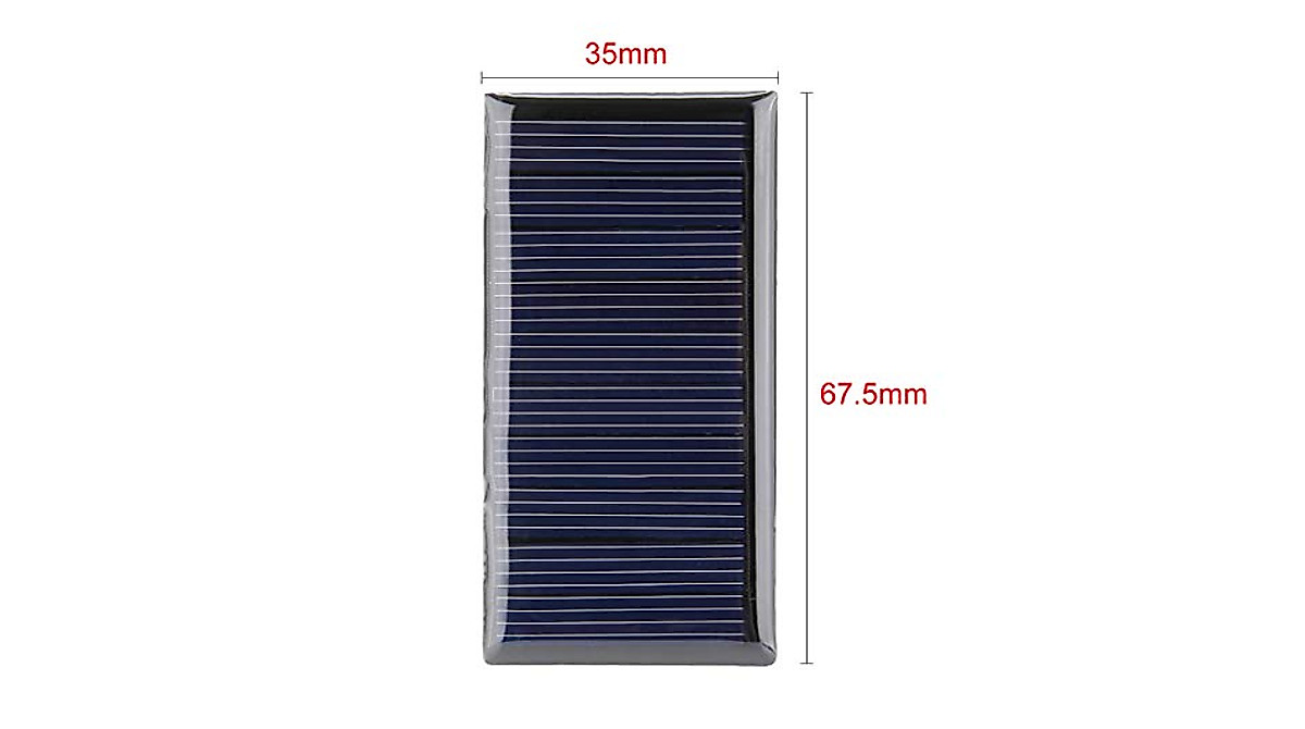 uxcell® Mini Solar Cell Panel - 5Pcs 5V 60mA