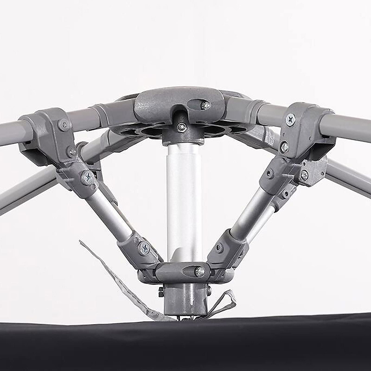 AyfeS Outdoor Tent, Automatic Instant Easy Pop Up Camping Tent, Hexagonal, Double Layer, Double Doors & 4 Windows