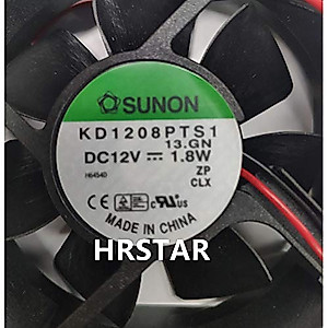 SUNON KD1208PTS1 12V 1.8W 8CM 80X80X25mm 2-Wire Chassis Power Cooling Fan