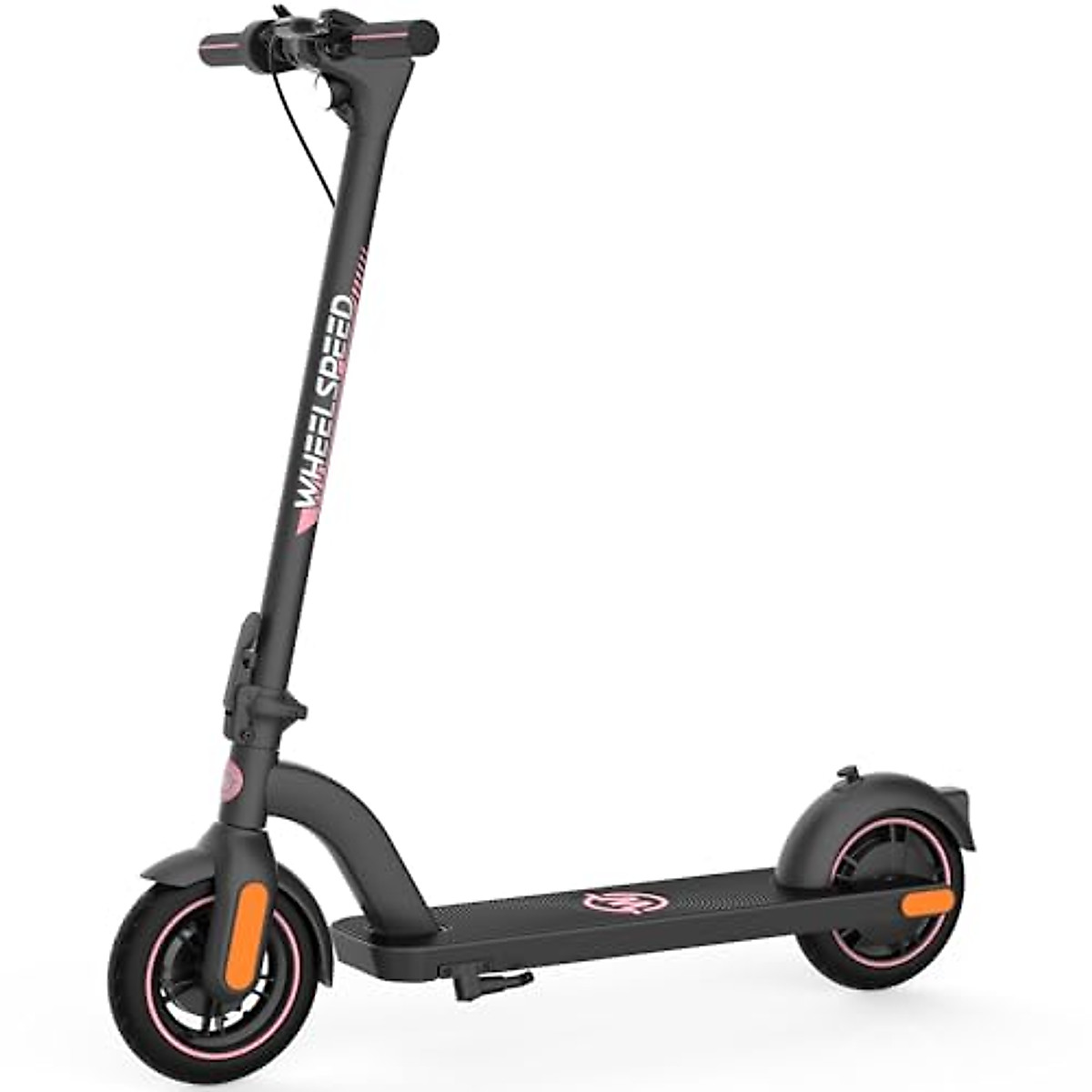 Wheelspeed Electric Scooter Primer, 12-14 Miles Long Range & 15 MPH Lightweight Commuting Electric Scooter, 350W Motor & 8.5" Pneumatic Tires Portable E-Scooter for Adults with Anti-Theft E-Lock