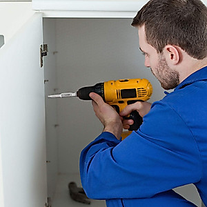 30 Piece Hex Head Allen Wrench Drill Bit Set, 1/4 Inch Hex Shank Metric and SAE S2 Steel Hex Bit Set, Magnetic Tips 50mm Long (SAE+METRIC HEX BITS)