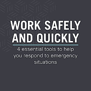 LEATHERMAN, Raptor Response Emergency Shears with Ring Cutter and Oxygen Tank Wrench, Made in the USA, Gray