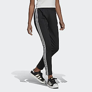 adidas Originals womens SST Track Pants Primeblue Black/White 4X