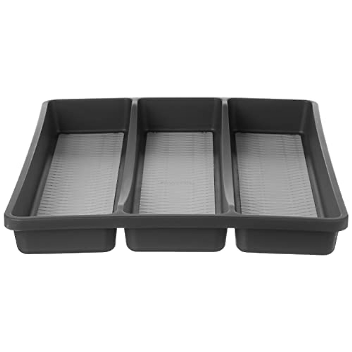 Copco Basics 3 Compartment Organizer, Charcoal Gray/Light Gray