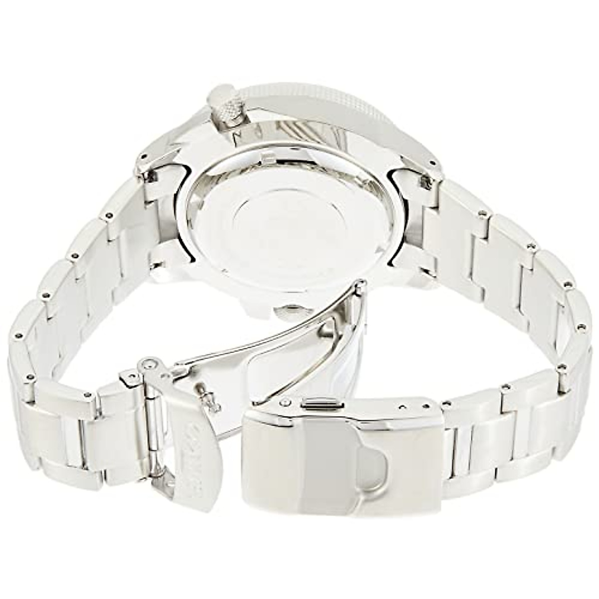 Seiko Men's SKZ211K1 Five Sports Stainless Steel Automatic Watch