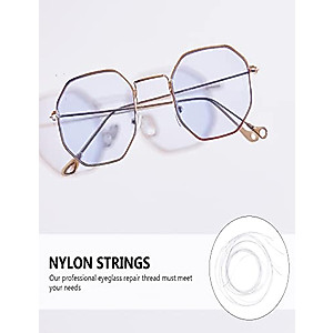 TEHAUX 3 Packs Glasses Repair Thread Eyeglass Repair Tool Glasses Accessories