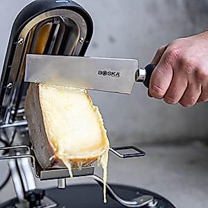 Raclette Knife Monaco Collection Pro 10 inch - Stainless Steel Spatula Raclette Mini Serving Cutting Tool for Cheese Slicing or Butter Spreader - Small Kitchen Knife Durable