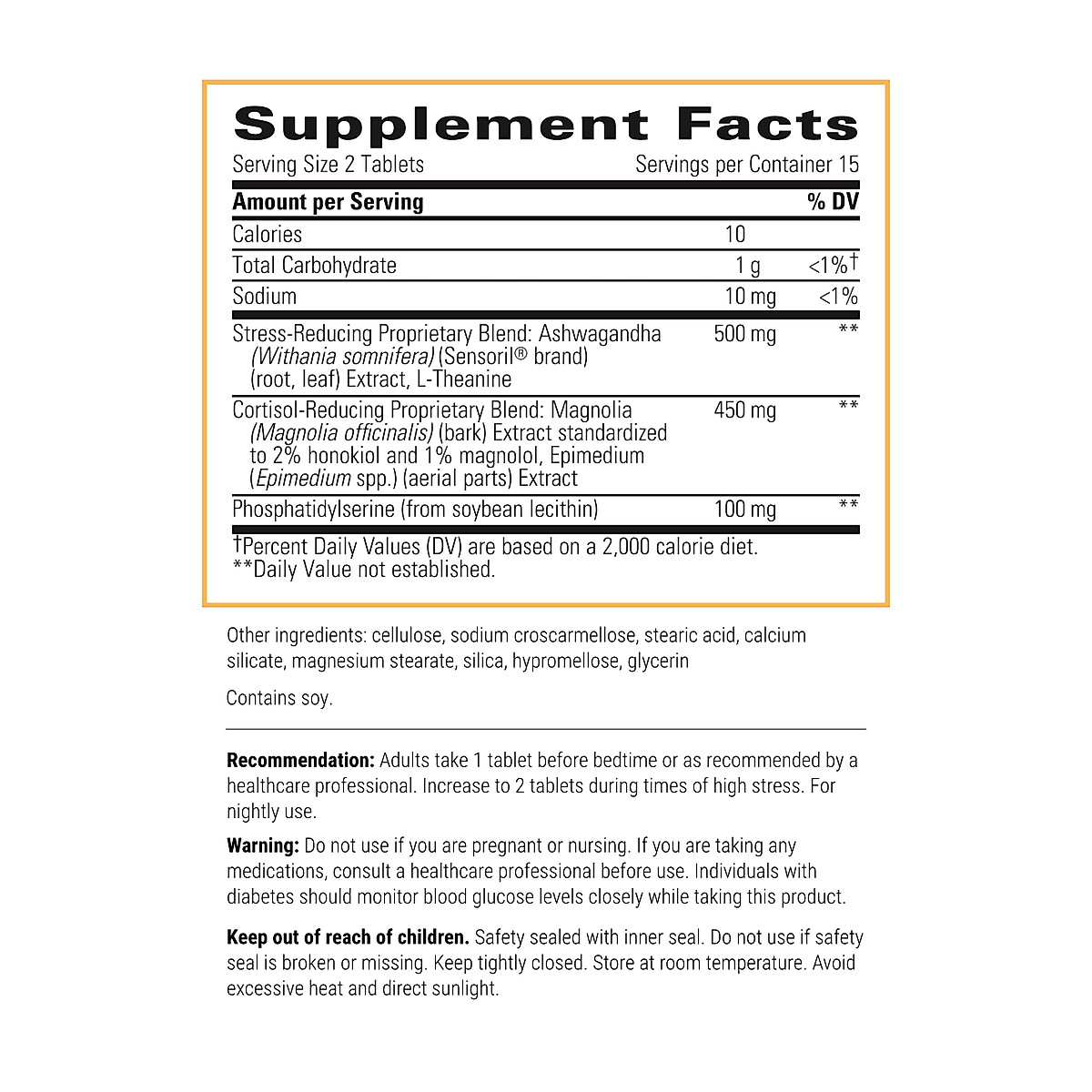 Integrative Therapeutics - Cortisol Manager - Supplement with Ashwagandha and L-Theanine - Supports Relaxation & Calm to Support Restful Sleep* - 30 Tablets