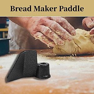 2 Pieces Bread Maker Machine Kneading Paddle Parts,Breadmaker Mixing Kneading Blade,Metal Bar Replacement for Bread Machine