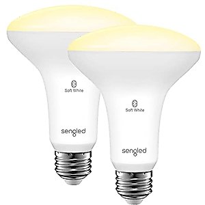 Sengled Alexa Light Bulb, Smart Flood Light Bulb, Smart Bulbs That Work with Alexa, BR30 Soft White 65W 2700K Recessed Dimmable LED Light Bulbs 650 LM, Bluetooth Light Bulb, No Hub Required, 2 Pack