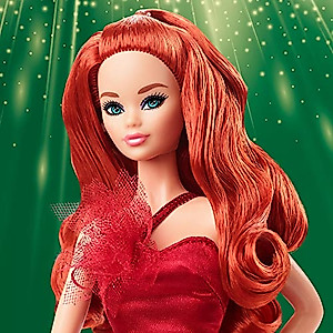 Barbie Signature 2022 Holiday Doll With Red Hair, Collectible Series, Multicolor