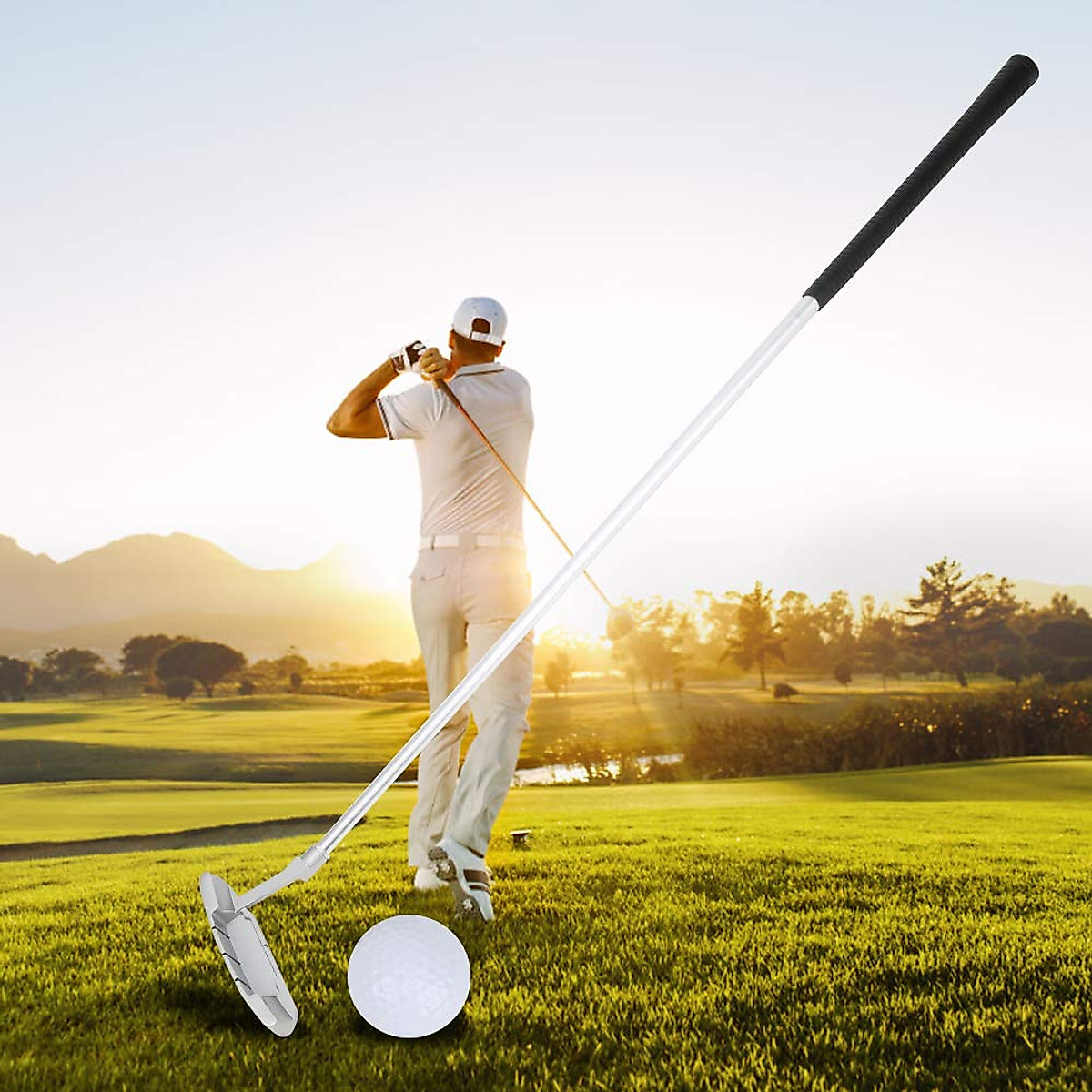 Demeras Two-Way Putter Practical Putter for Left and Right Hand for Child Adult