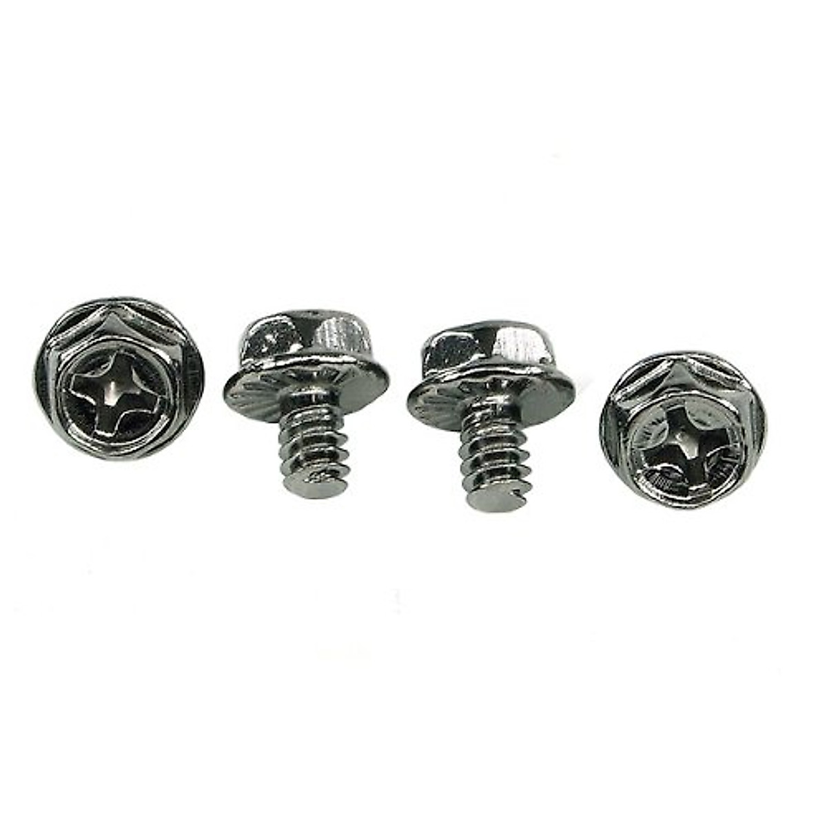 UNC Screws 6-32 x 5 cross-slotted Black Nickel (4pcs)