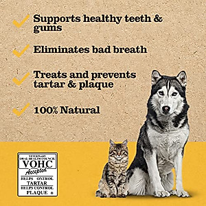 Dr. Pol ProDen PlaqueOff Powder for Pets - Cat and Dog Dental Care - Natural Tartar and Plaque Remover for Dogs Teeth & Gums - Cat Dental Care Food Additive - Pet Oral Health Supplement - 60g, White