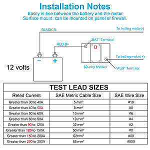 30 Amp Audio Circuit Breaker,12V-48V DC Fuse Holder,30-300A Breaker Switch,Inline Circuit Breaker with Reset Button,for Automotive Marine Boat Audio System Current Overload Protection