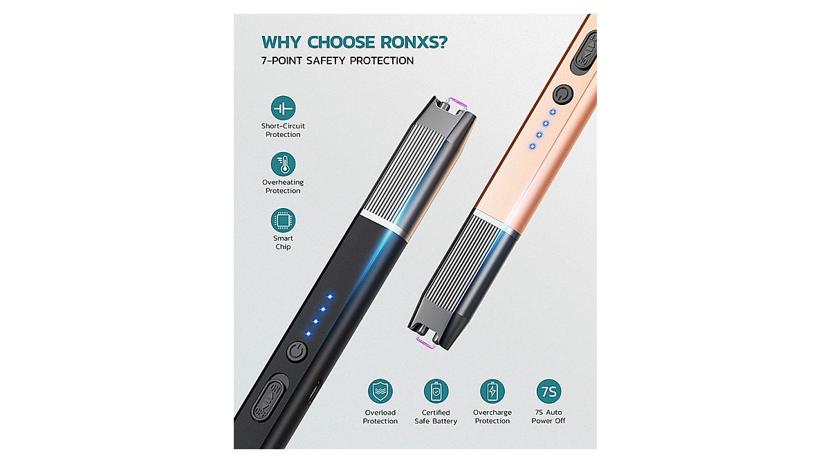 RONXS Electric Candle Lighter - Windproof & Rechargeable