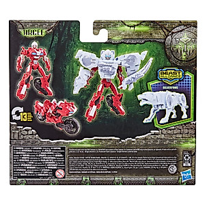 Transformers: Rise of The Beasts Movie, Beast Alliance, Beast Combiners 2-Pack Arcee & Silverfang Toys, Ages 6 and Up, 5-inch