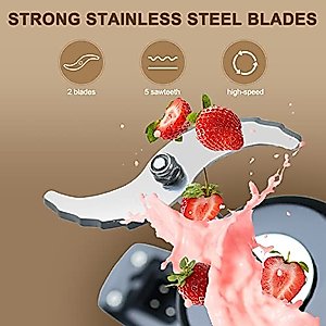 bathivy Soup Maker, Automatical Multi-Function Fresh Soup and Smoothie Make Machine | 2 Liters, 6 Functions, Stainless Steel, LED Display | Blend, Smooth, Chunky, Compote, Pre-heat, Clean (Red)