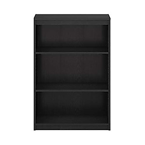 Furinno Gruen 3-Tier Bookcases, Blackwood