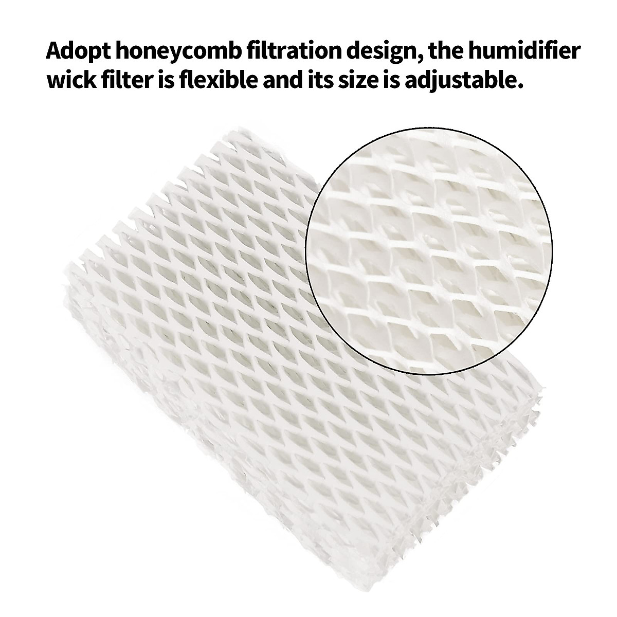 KingBra 4Pcs Humidifier Wicking Filters Replacement Filter Compatible with Relion WF813 ReliOn RCM-832