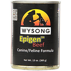 Wysong Epigen Beef Canine/Feline Canned Formula Dog/Cat/Ferret Food, Twelve- 12.5 Ounce Cans