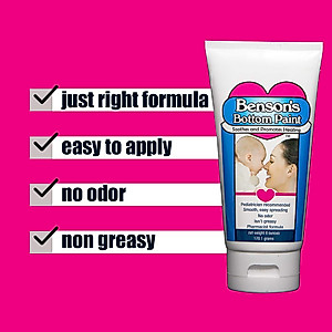 Benson's Bottom Paint Diaper Rash Ointment, 6 Ounce