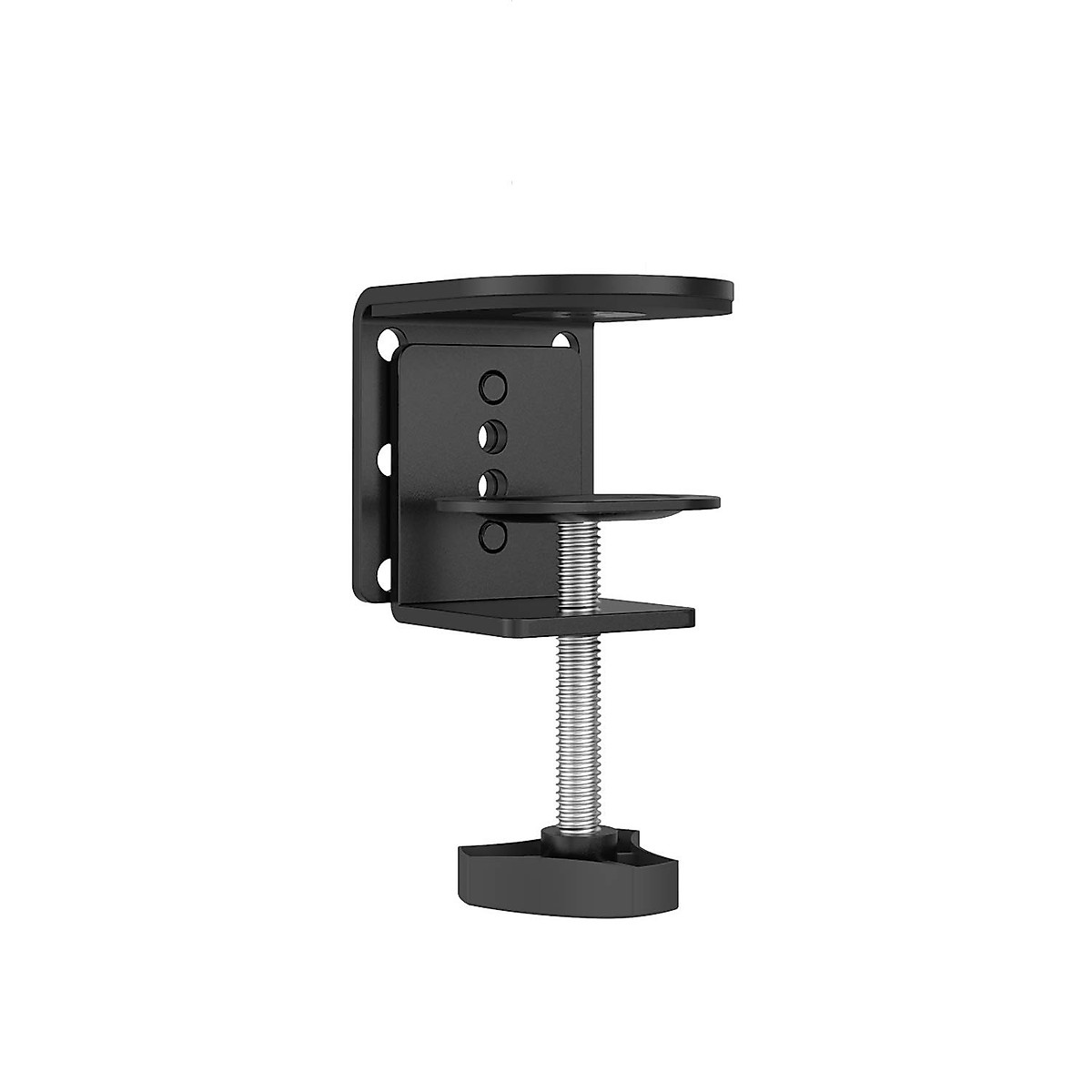 WALI C-Clamp Base Stand Mounting Accessory for WALI Monitor Mount Workstation System (C-CLAMP), Black