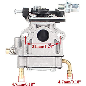 BEIYIPARTS Carburetor for Poulan Pro PRB26 RedMax HB-250 Echo PB-770H PB-770T Shindaiwa EB770RT Blower