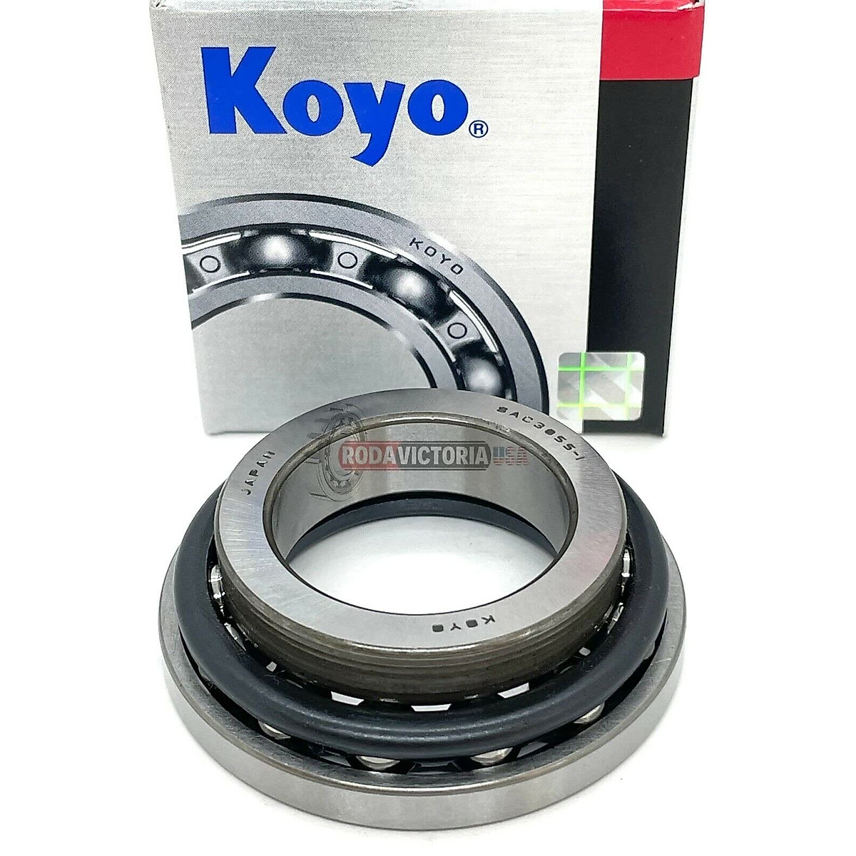 SAC3055-1 Steering Head Bearing 91016KT8005. Koyo Japan 30x55x10.5x17mm