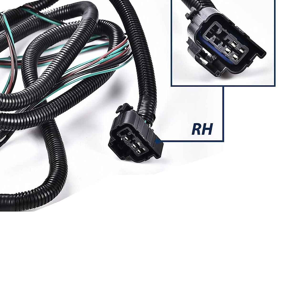 GTINTHEBOX Tail Turn Signal Brake Backup halogen Light Lamp Wiring Harness With Sockets for 2003 2004 2005 2006 2007 Chevrolet Silverado 1500 2500 HD 3500 Hybrid,2PCS