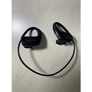 mashine Swimming Headphones, Bluetooth & MP3 Music Player 2 in 1, IPX8 Underwater 3 Meters Waterproof Earphones for Pool, Surfing, Snorkeling, Shower and Running with Shuffle (Not Bone Conduction)