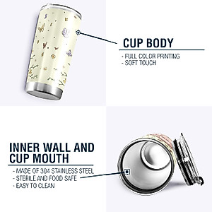 Bad Bananas Book Lovers Gifts - 20oz Stainless Steel Tumbler - Just One More Chapter - Gifts For Readers Mom, Sisters, Wife, Best Friends