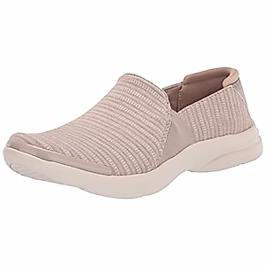 BZees Womens Jitterbug Loafer Taupe 9.5 M