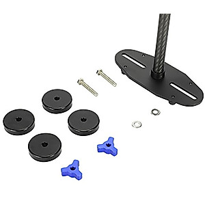 SunSmart 40cm Mini Carbon Fiber Handheld Camera Stabilizer Video Rig For DSLR DV Camera