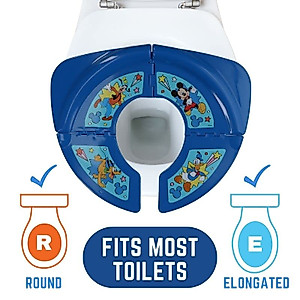 Disney Mickey Mouse "Pals at Play" Folding Potty Seat - Travel Potty Training Seat