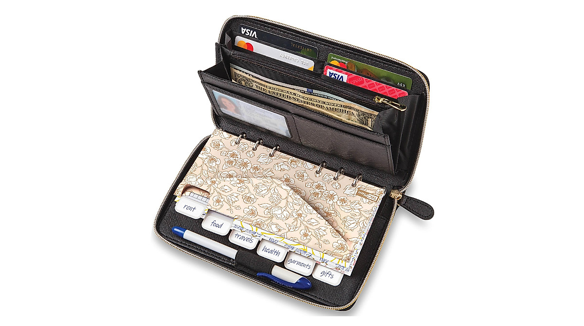 Cash Envelope Wallet Budget System with RFID Blocking for Better Savings