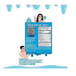 Trendy Treats Freeze Dried Candy, Freeze Dried Air Treats, Unique Candy Gift, Fun Exotic & Weird Candy - By the Famous Tik Tok TikTok Candy Channel TrendyTreats - 3.1oz