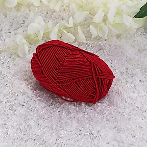 SUPVOX Knitting Yarn Crochet Yarn Thick Yarn Green Black Purple red Blue Yellow Yarn Chunky Yarn for Crocheting Yarn for Knitting Yarn for Crocheting Baby Scarf Cotton Thread