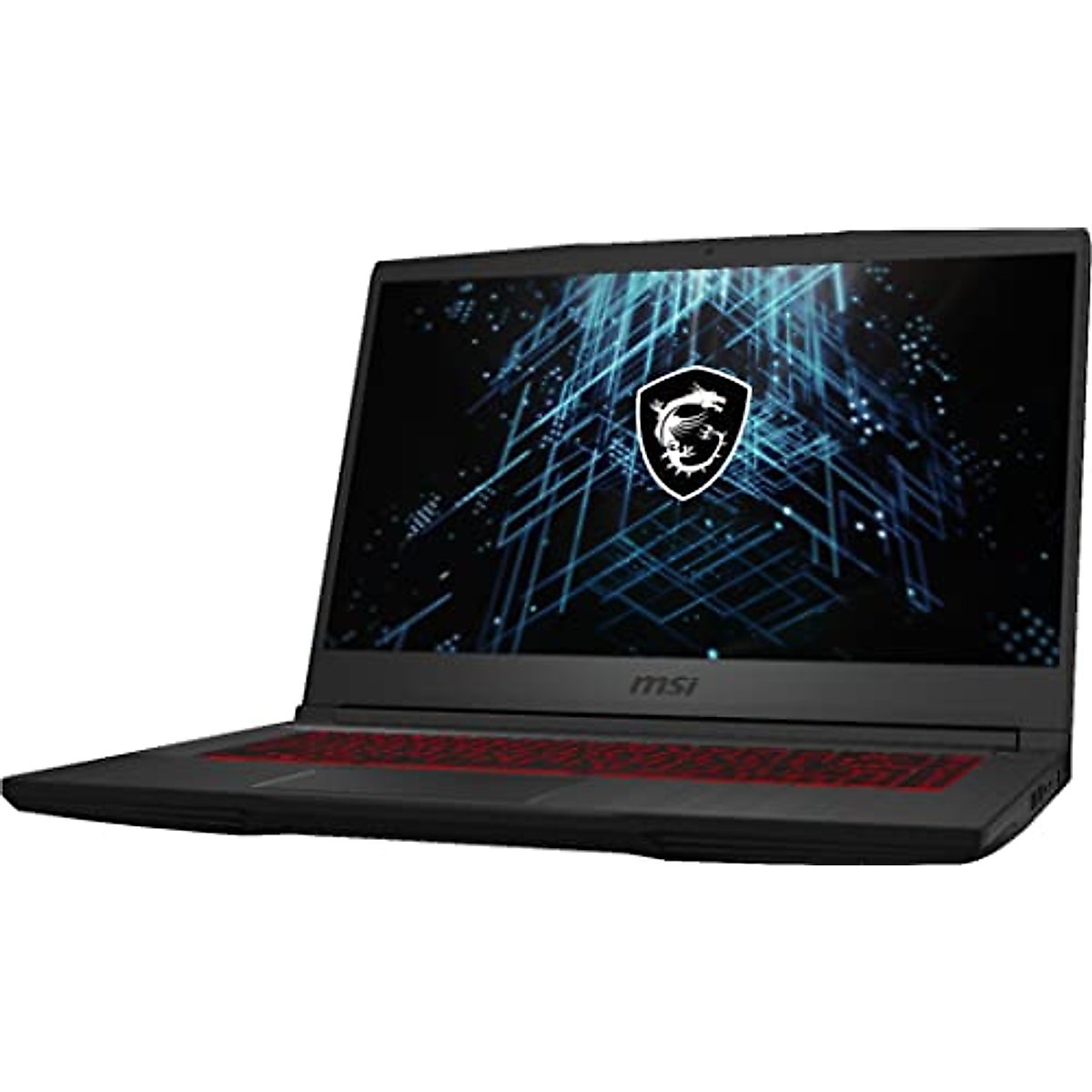 2021 MSI GF65 Gaming Laptop, 15.6" FHD 144Hz IPS Display, Intel Six-Core i5-10500H Processor, NVIDIA GeForce RTX 3060 GDDR6, 16GB RAM, 1TB PCIe NVMe SSD, WiFi 6, Backlit KB, HDMI, Windows 10, Black