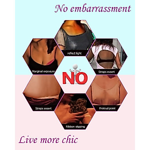 MSLO Lifting Nipple Covers Breast Petals Reusable Adhesive Invisible Bra Silicone Sticky Pasties Lift Wing for Women (2.6 inchs, Brown, 4)